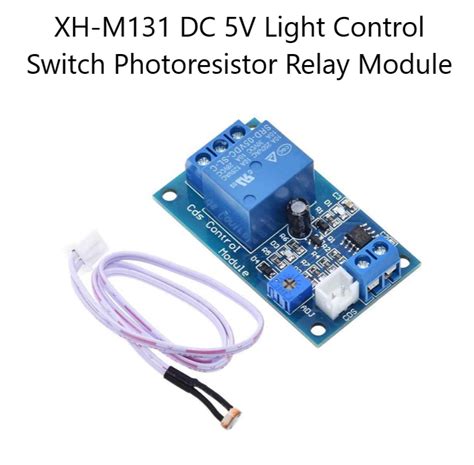 SunRobotics XH M DC V V Light Control Switch Photo Resistor Relay Module At Rs Piece