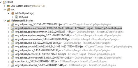Java Running An Executable Jar Of Swtjface Project On The Other