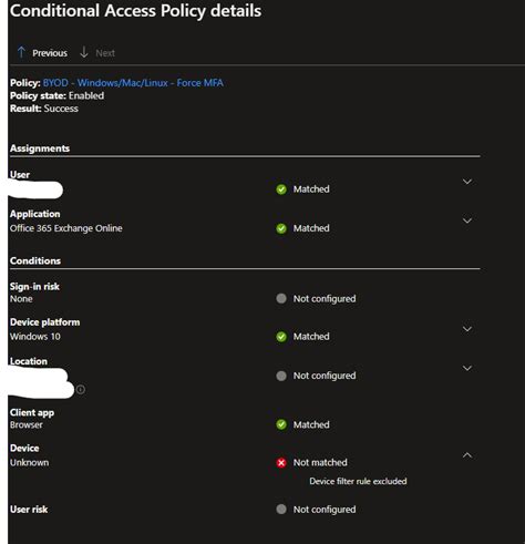 excluding compliant devices from conditional access policies r intune