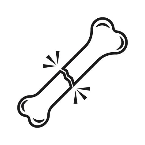 Broken Bone Icon 34921211 Vector Art At Vecteezy