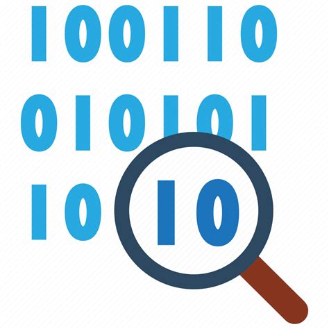 Data Search Bit Byte Code Icon Download On Iconfinder