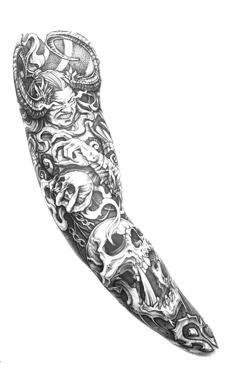 Sleeve Tattoos Png Design Inspiration And High Resolution Templates