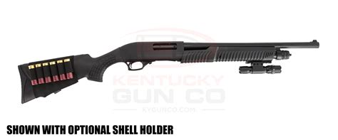 EMPEROR FIREARMS PTP12 12 Gauge 3 18 5 4 1 Pump Shotgun W Tactical Light Shell Holder