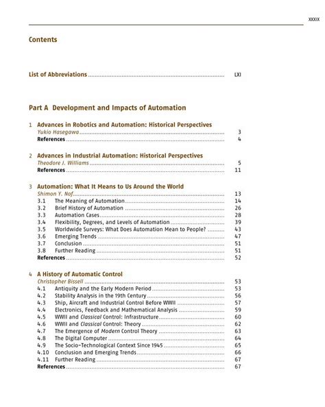 Pdf Springer Handbook Of Automation Table Of Contentsextrasspringer