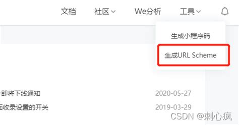 小程序生成网址链接，网址链接跳转小程序（附详细流程）微信小程序生成小程地址 Csdn博客