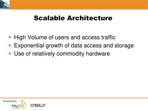 Ppt Lessons Learned In Building A Highly Scalable Mysql Database