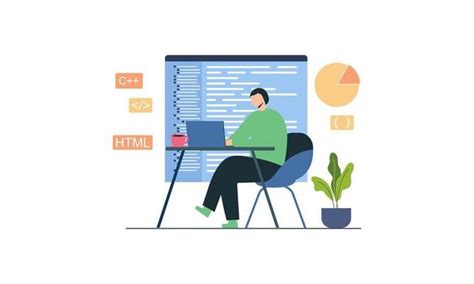 Man Coding Vector Art Icons And Graphics For Free Download