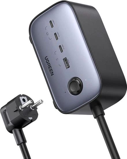 Ugreen Cd270 Βάση Φόρτισης με Θύρα Usb A And 3 Θύρες Usb C Power Delivery
