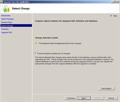 Upgrading Data Tier Applications In Sql Server 2008 R2 Database Journal