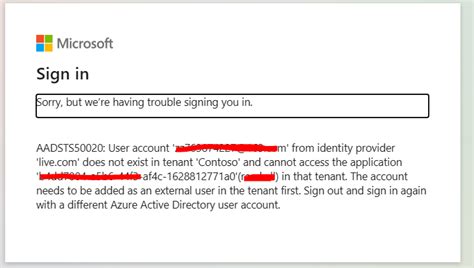 Authentication Error On My Account In Vs And Azure Microsoft Qanda