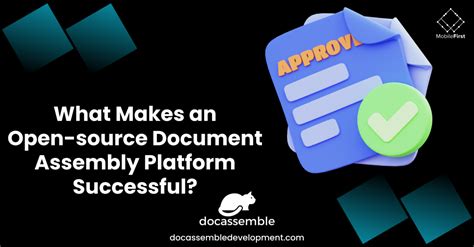 What Makes An Open Source Document Assembly Platform Successful