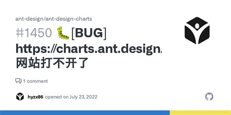 BUG https charts ant design zh 网站打不开了 Issue ant design ant design charts GitHub