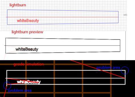 Odd Gcode Output Error Lightburn Software Questions Lightburn