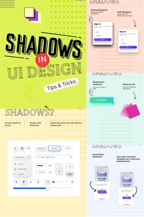 Mastering Shadows In UI Design Tips For Depth Interaction In 2024