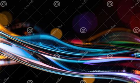 Colorful Glass Waves Create Mesmerizing Visual Effect With Vibrant Hues And Smooth Curves