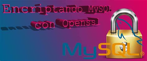 Mysql Seguro Con Certificados Openssl David Del Río Pascual