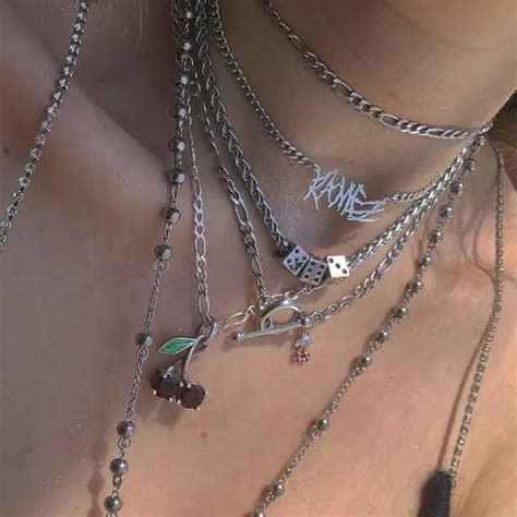 Chain Pinterest Taryinm 🥶 Necklace Jewelry Girly Jewelry