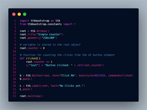 Using A Button Counter In Python Tkinter Stack Overflow