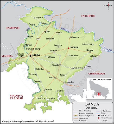 Up Map District Wise Big Sales Th
