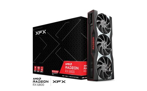 XFX AMD Radeon RX 6800 Gaming Graphics Card With 16GB GDDR6 AMD RDNA 2