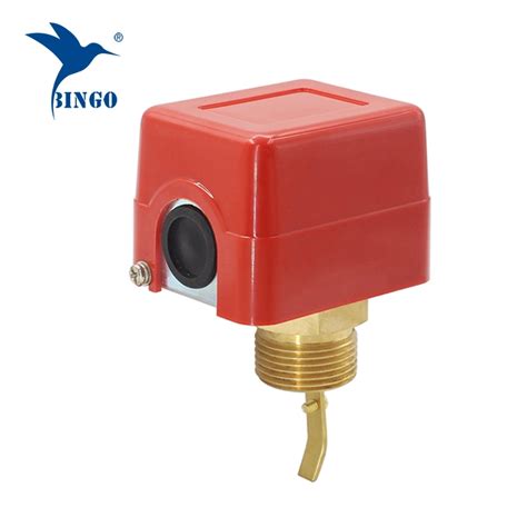 Brass Automatic Sensing Water Flow Sensor Flow Switch Flow Switch And Paddle Flow Switch
