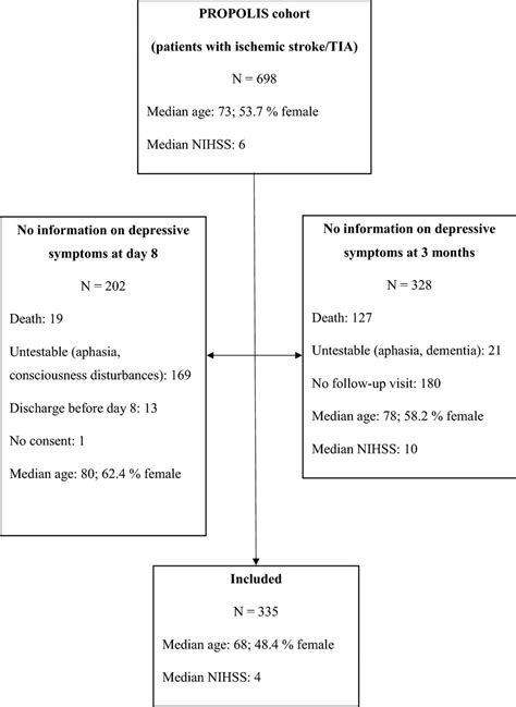 Flow Chart Showing The Numbers Of Patients Included In The Study And Download Scientific