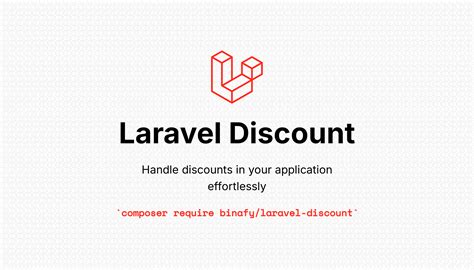 github binafy laravel discount the laravel discount is a laravel