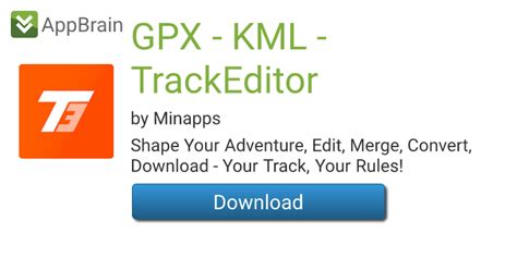 Gpx Kml Opentrackeditor For Android Free App Download