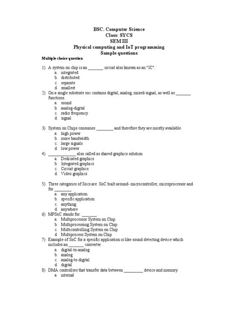 Sycs Sem Iii Sq Oct 2021 Physical Computing And Iot Programming Pdf