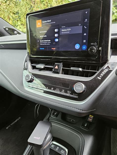Unable To Wirelessly Get Android Auto Using A Dongleadapter To