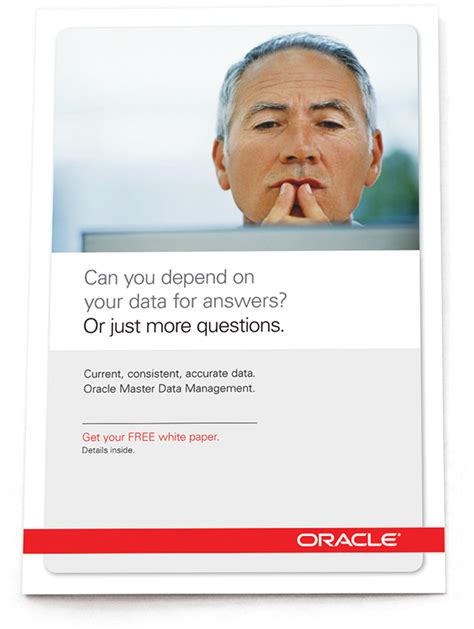 Oracle Master Data Management On Behance