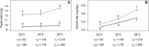 Interactive Effect Between Sex And Thermal Regime Or C On Download Scientific