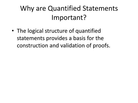 Ppt A Quick Look At Quantified Statements Powerpoint Presentation Free Download Id2578599