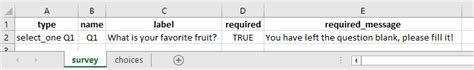 how to customize error alert message form building kobotoolbox community forum