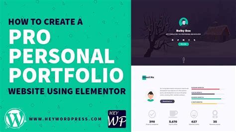 Do It Yourself Tutorials How To Create A Pro Personal Portfolio Or