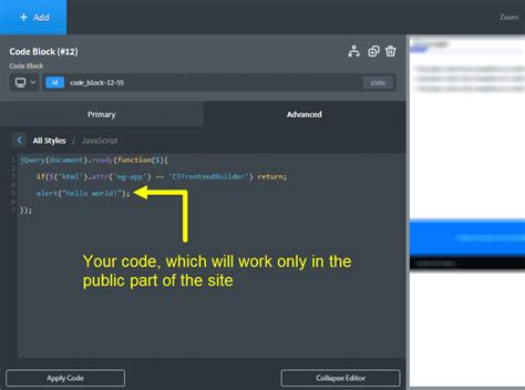 How Do I Prevent Certain Javascript From Running Inside The Oxygen Editor