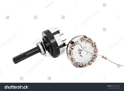 Two Variable Resistors Potentiometers Potmeter Stock Photo Shutterstock