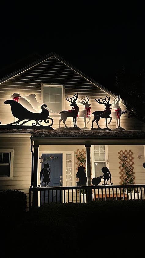 Diy Christmas Silhouette Templates Artofit