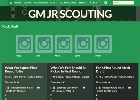 Gm Jr Scouting Css Drawn Front End Ui Shells For Web App By Pionezero