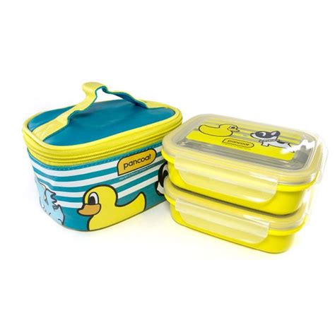 팬콧 가방 2단 이중락 도시락 가방세트 아동 스텐식판 홈플러스 택배배송