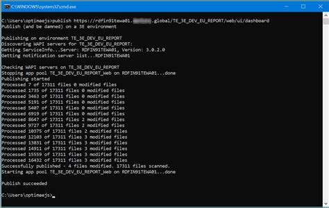 Github Jonsaffronpublishfor3e A Command Line Utility To Perform A Publish On A 3e Environment