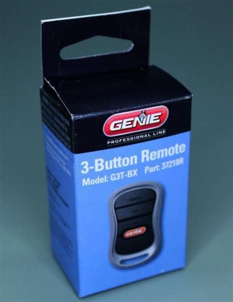 Genie G T BX Intellicode Remote Genie G T BX Garage Door Mini Remote Button Remote Control