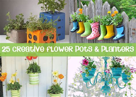 25 Wonderfully Creative Flower Pots And Planters Off Grid World