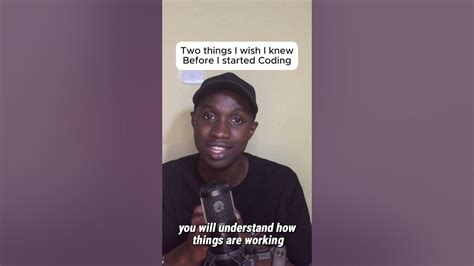 2 things i wish i knew before i started coding💻 coding beginer youtube