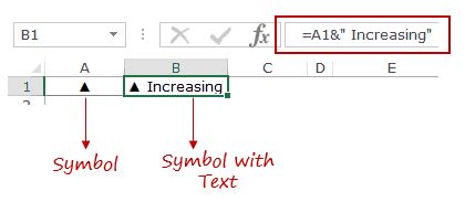 Show Symbols In Drop Down Lists In Excel Show Symbols In Drop Down Lists In Excel