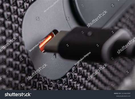 Closeup Usb Type C Connector Black Stock Photo Shutterstock