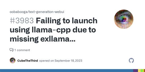 Failing To Launch Using Llama Cpp Due To Missing Exllama Dependency