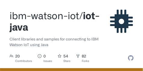 GitHub Ibm Watson Iot Iot Java Client Libraries And Samples For Connecting To IBM Watson IoT