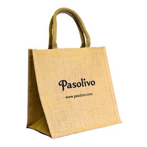 Large Tan Bag Pasolivo Award Winning California Olive Oil