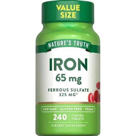 Iron Tablets 325 Mg